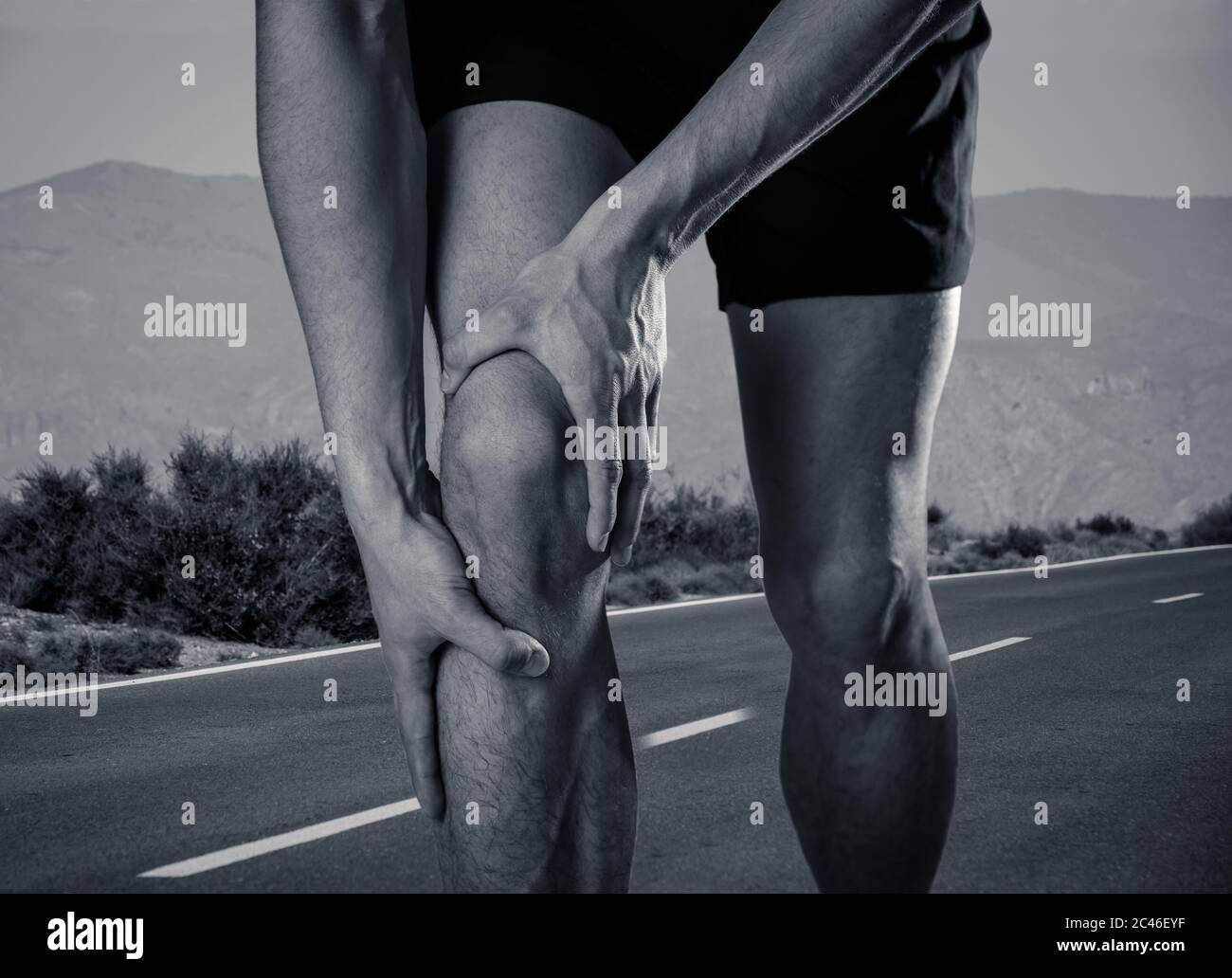 Broken knee hi-res stock photography and images - Alamy