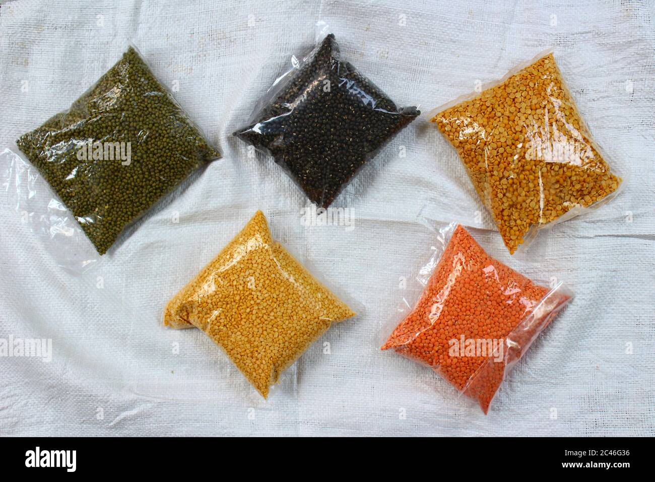 Yellow plastic packets hi-res stock photography and images - Alamy