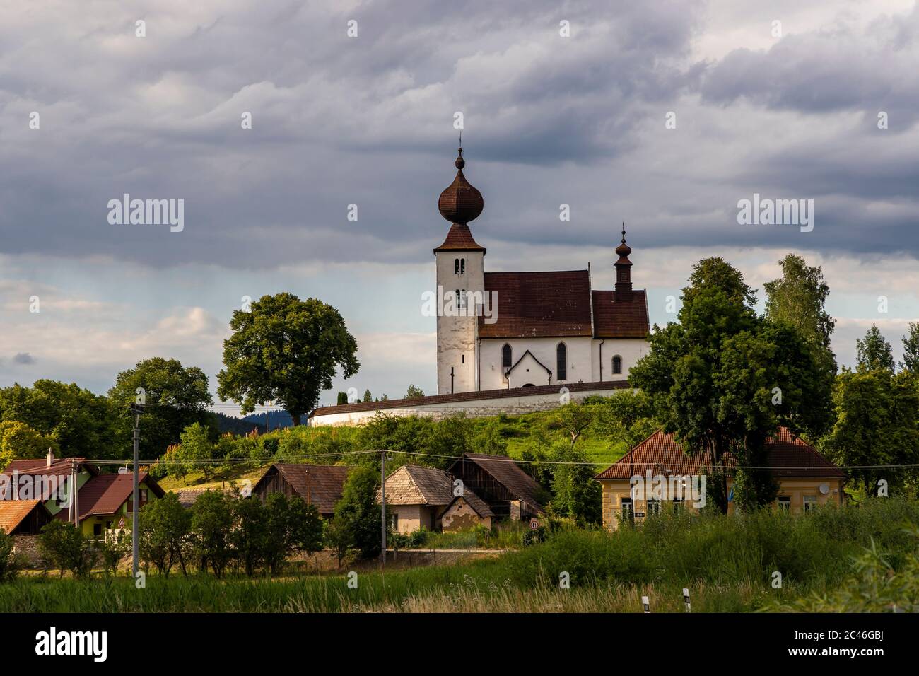 church in Zehra, Spis region, Slovakia Stock Photo - Alamy