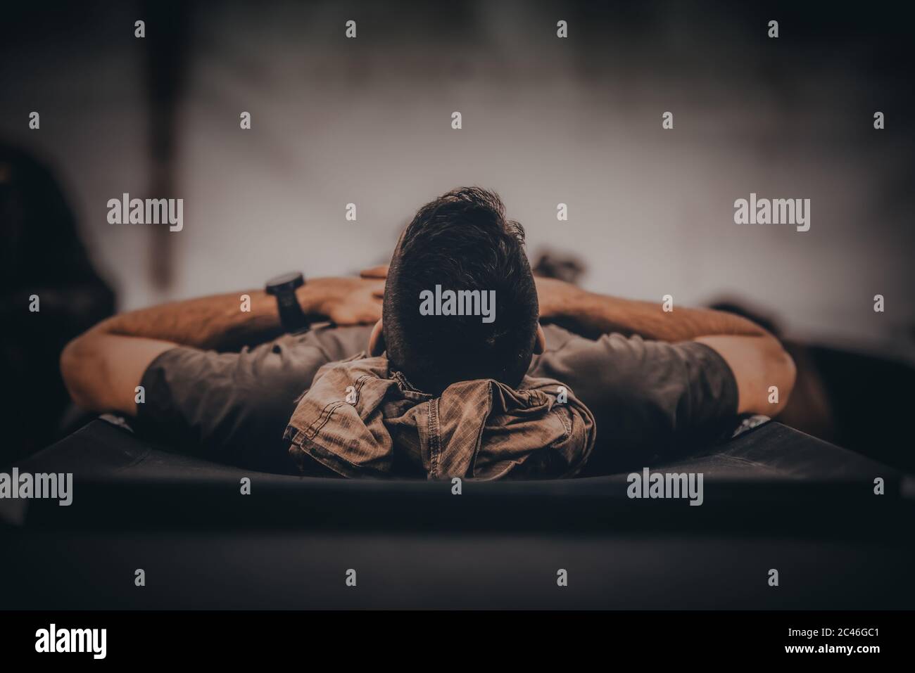 Soldier lying in the bed hi-res stock photography and images - Alamy