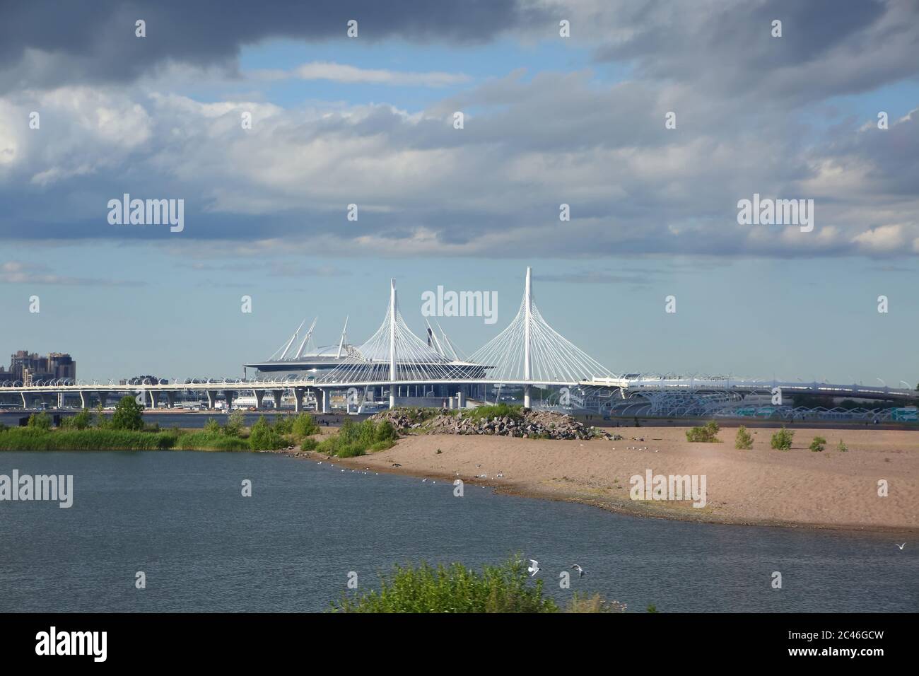 Krestovsky stadium hi-res stock photography and images - Alamy