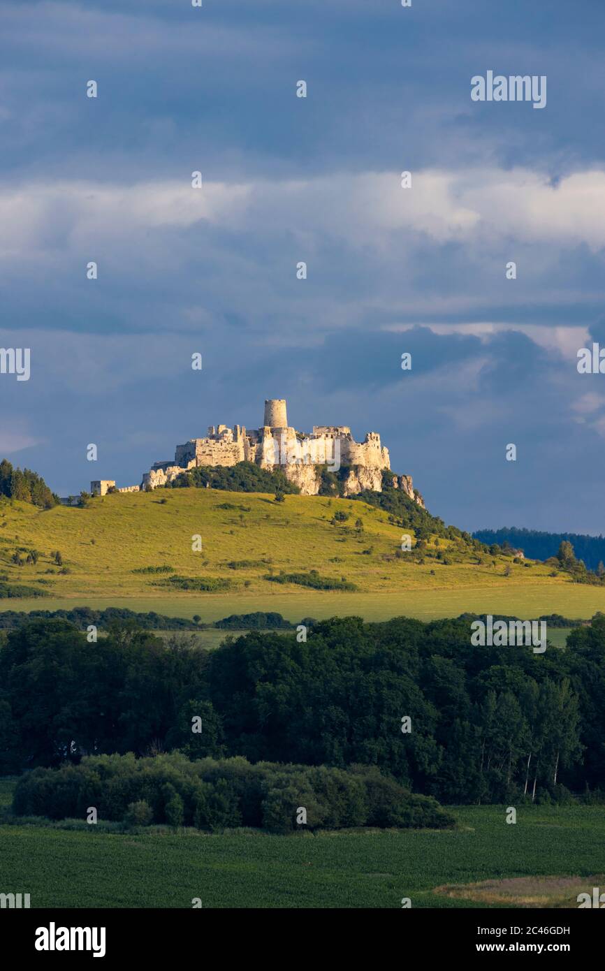Ruin of Spis Castle in Slovakia Stock Photo - Alamy
