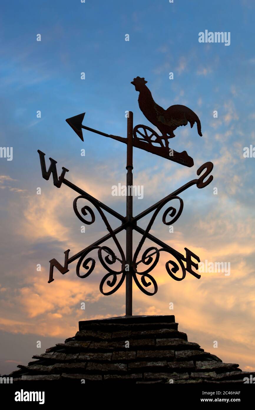 Weather wind weathervane hi-res stock photography and images - Alamy