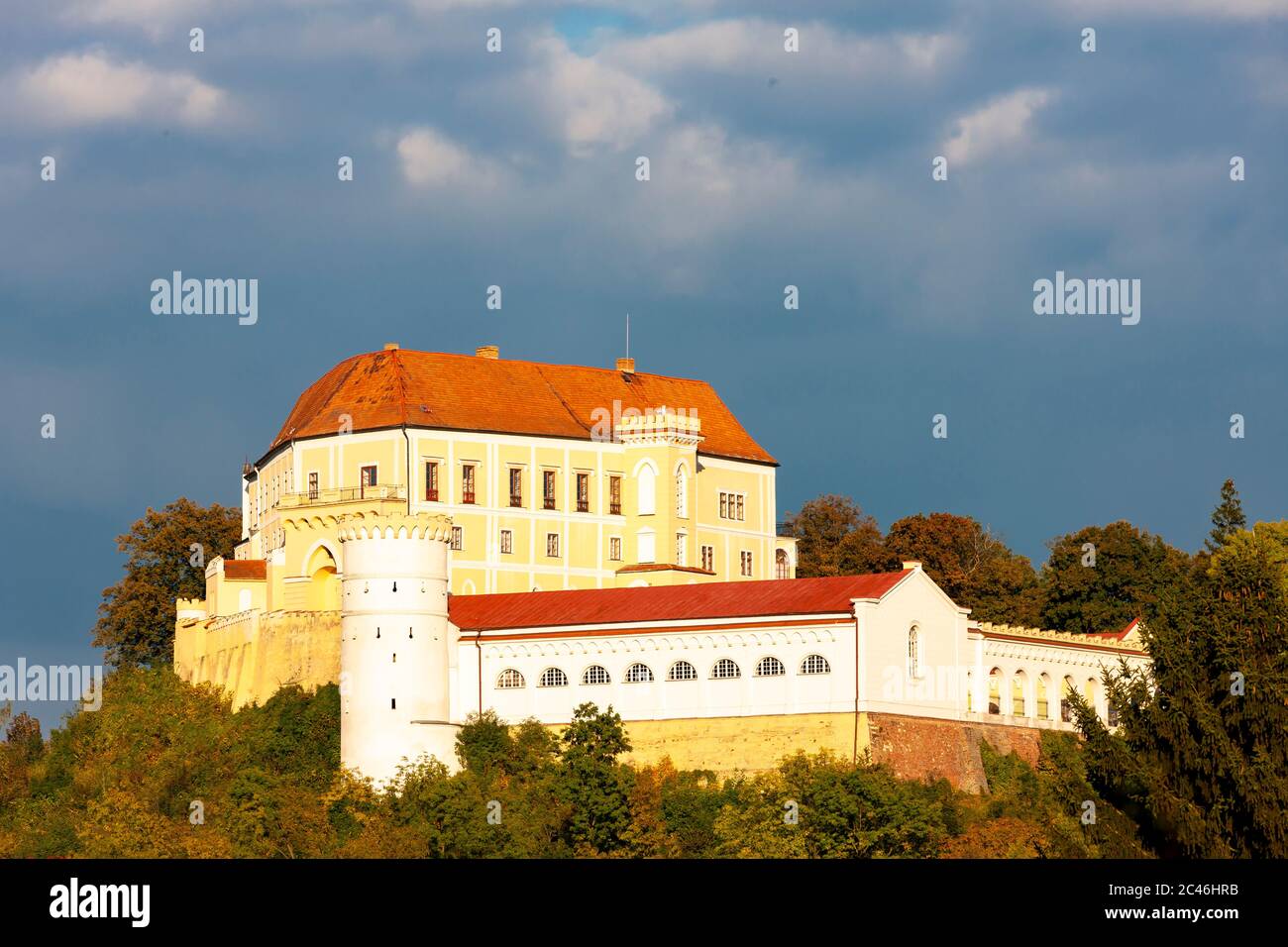 Letovice castle, South Moravavia, Czech Republic Stock Photo - Alamy