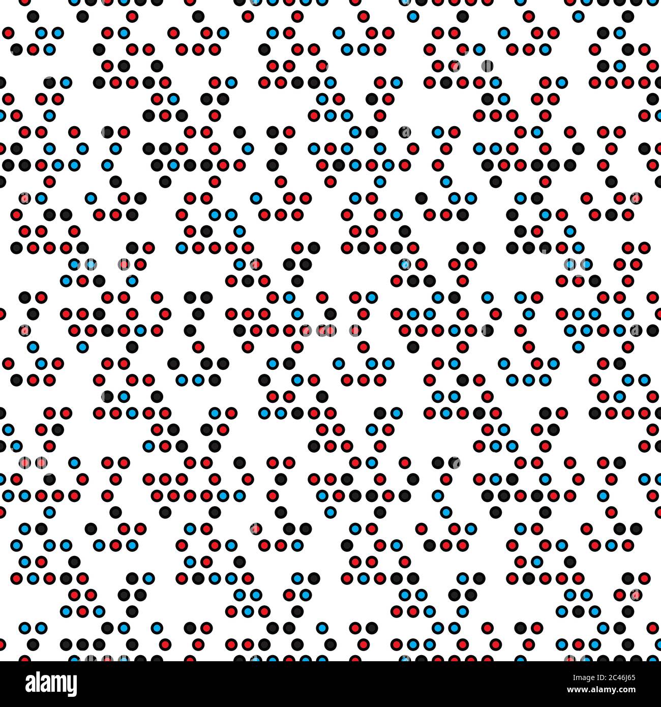 Colored circles texture Stock Vector Images - Alamy