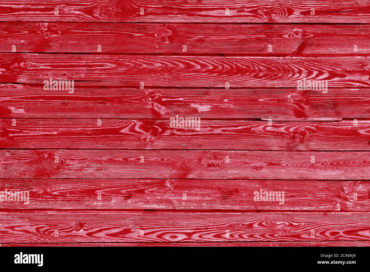 Rustic Old Weathered Red Wood Plank Background Texture extreme closeup ...