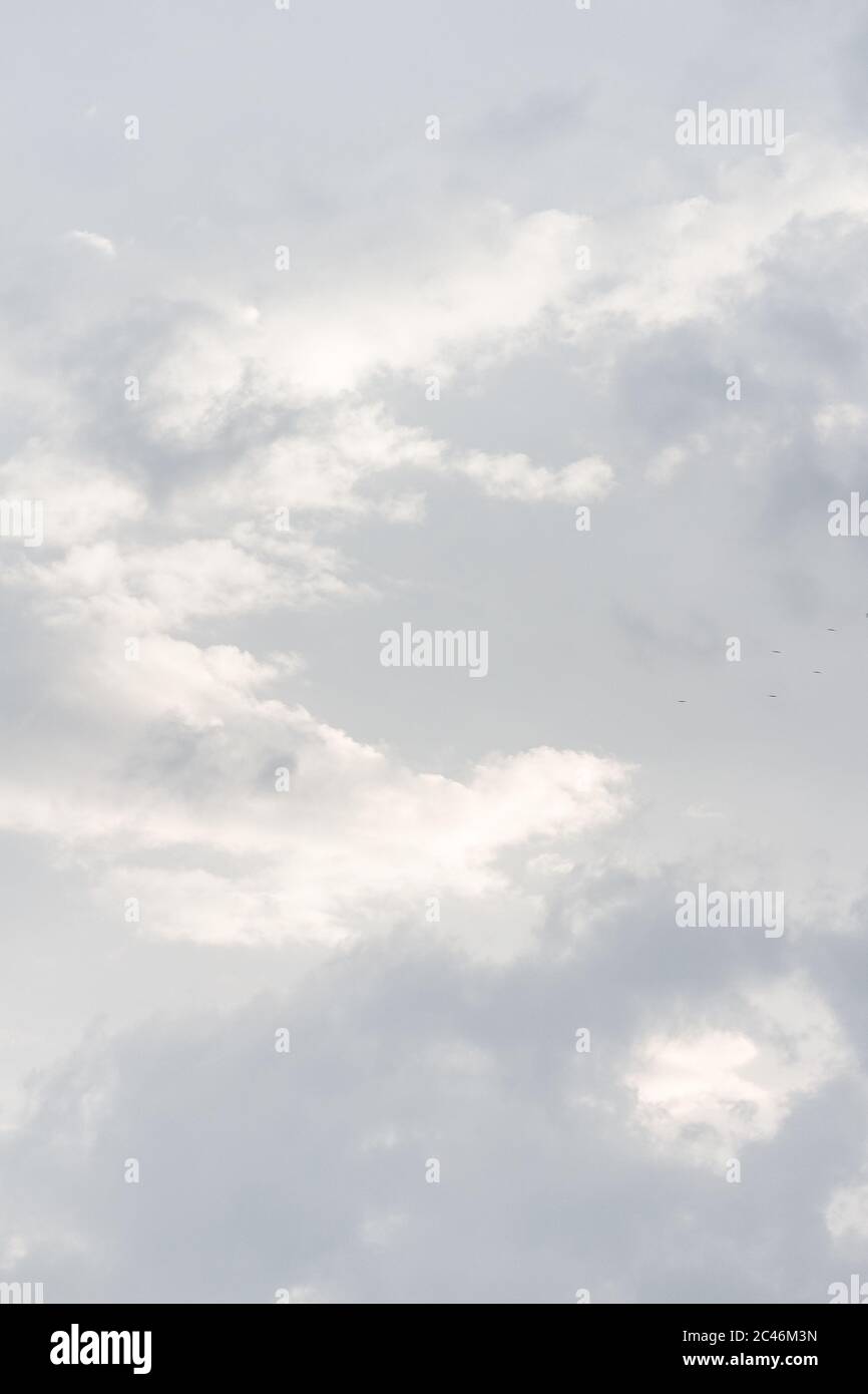 Vertical shot of the clouds of the sky during daytime Stock Photo - Alamy