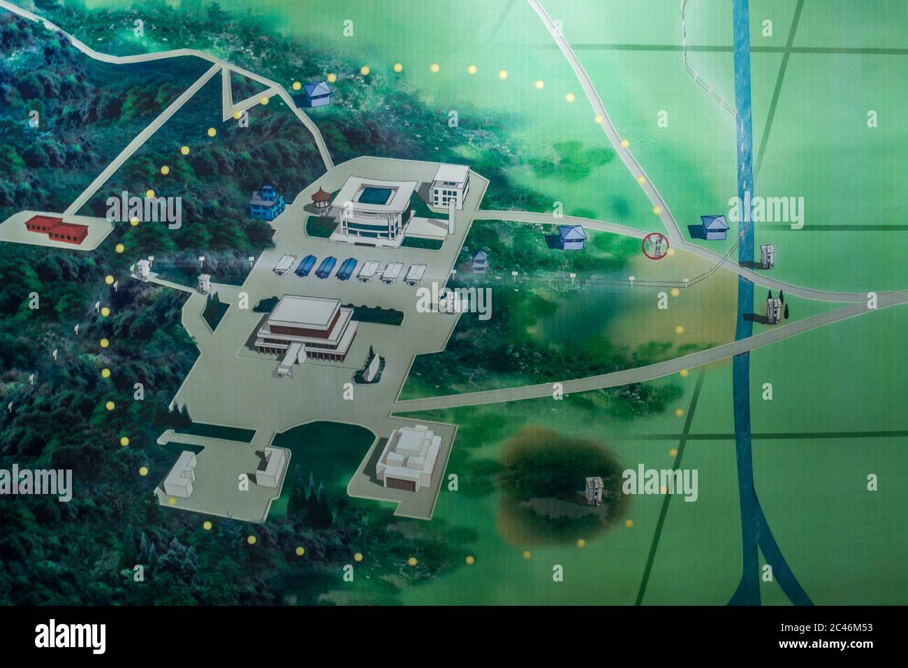 Panmunjom dmz demilitarized zone hi-res stock photography and images ...