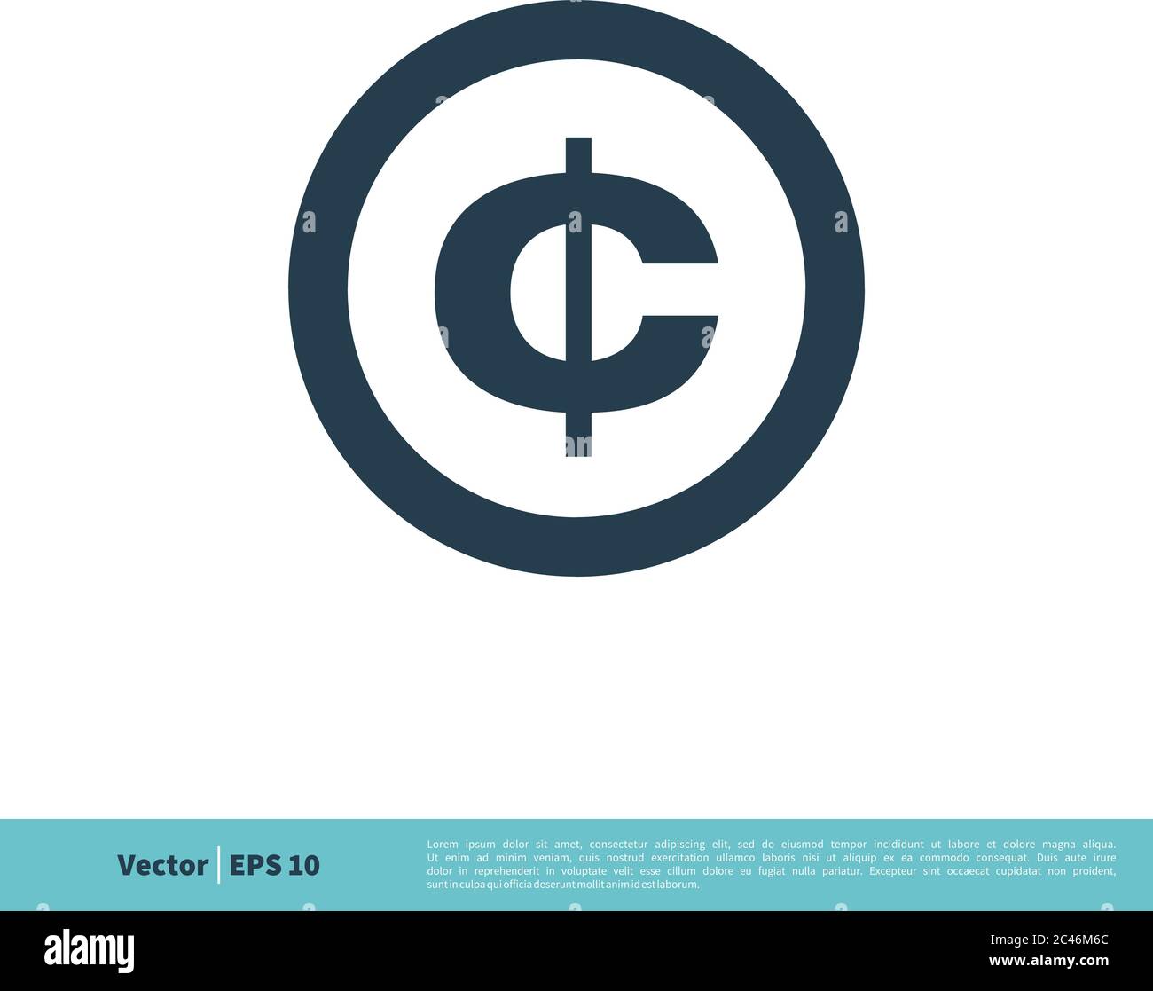 Currency Sign, Cent Money Icon Vector Logo Template Illustration Design ...