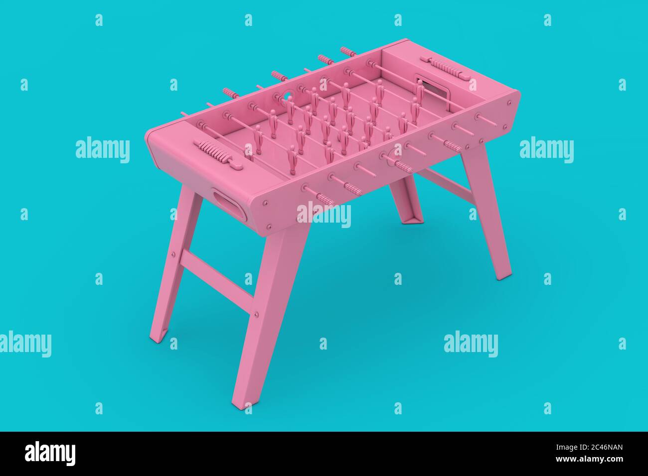 Foosball table isolated hi-res stock photography and images - Alamy