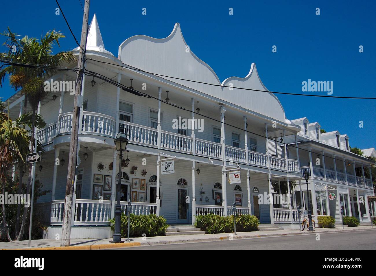 Key West, Florida, USA - 6th April 2009 : View of the beautiful ...