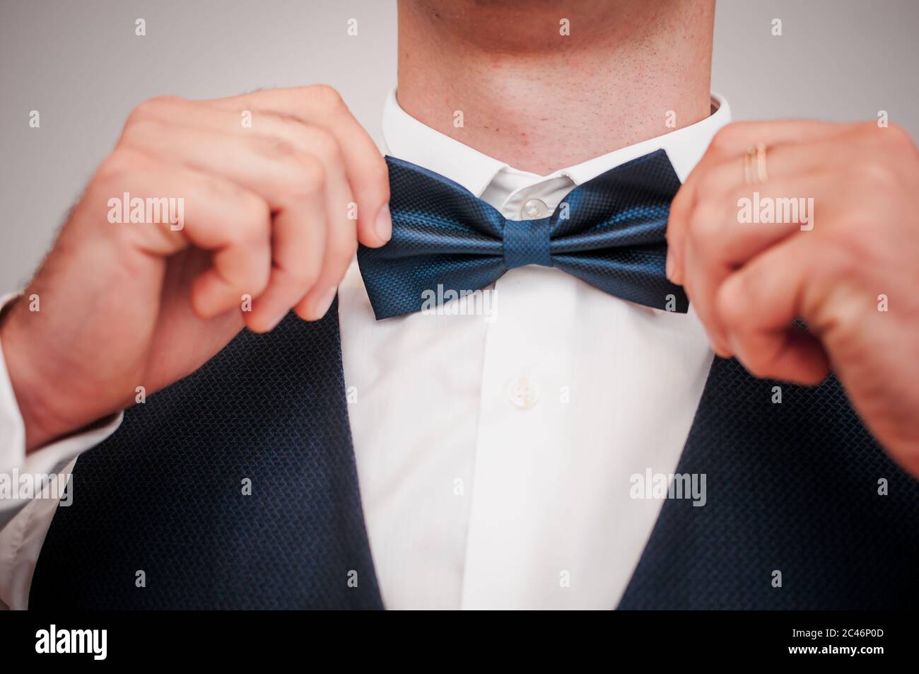 Tux Bowtie High Resolution Stock Photography and Images - Alamy