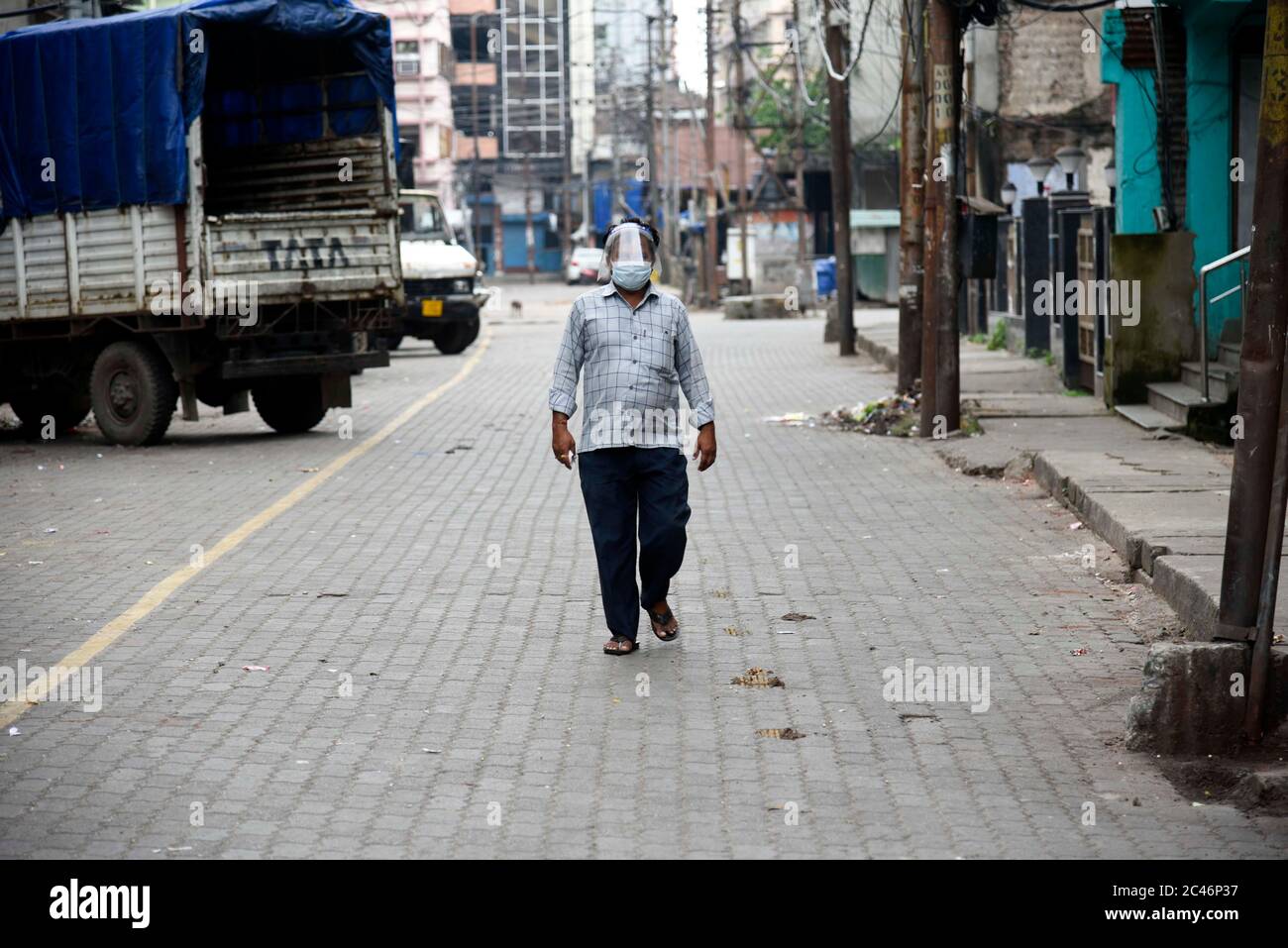 India under lockdown hi-res stock photography and images - Alamy