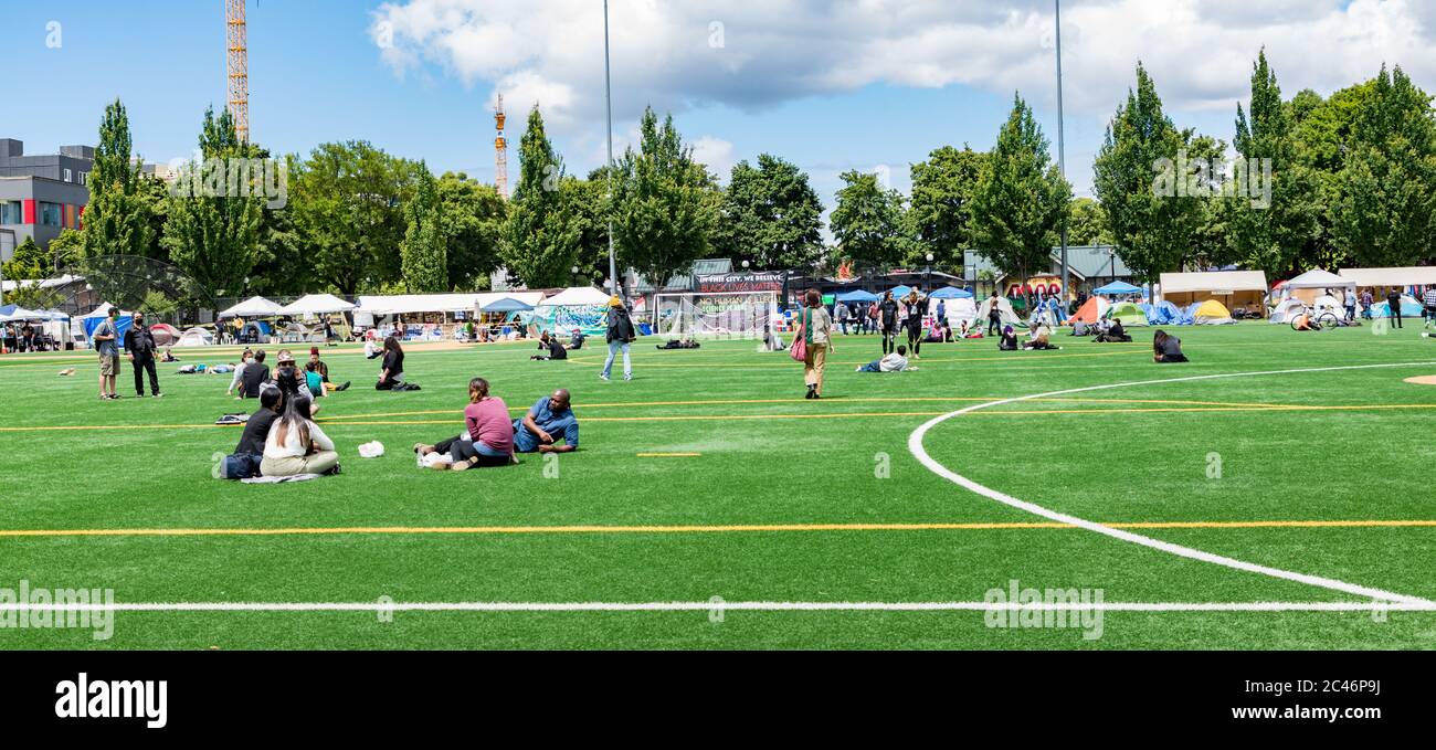 Cal anderson park hi-res stock photography and images - Alamy