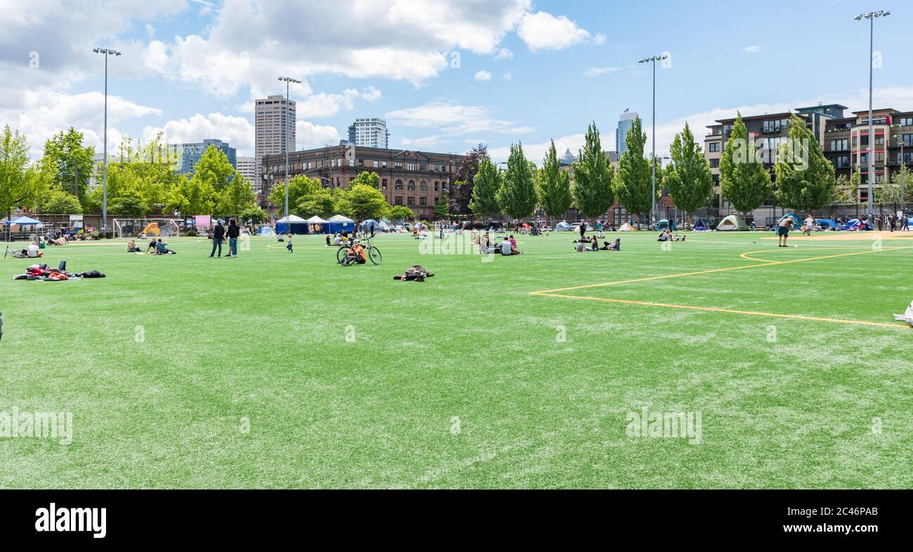 Cal anderson park hi-res stock photography and images - Alamy