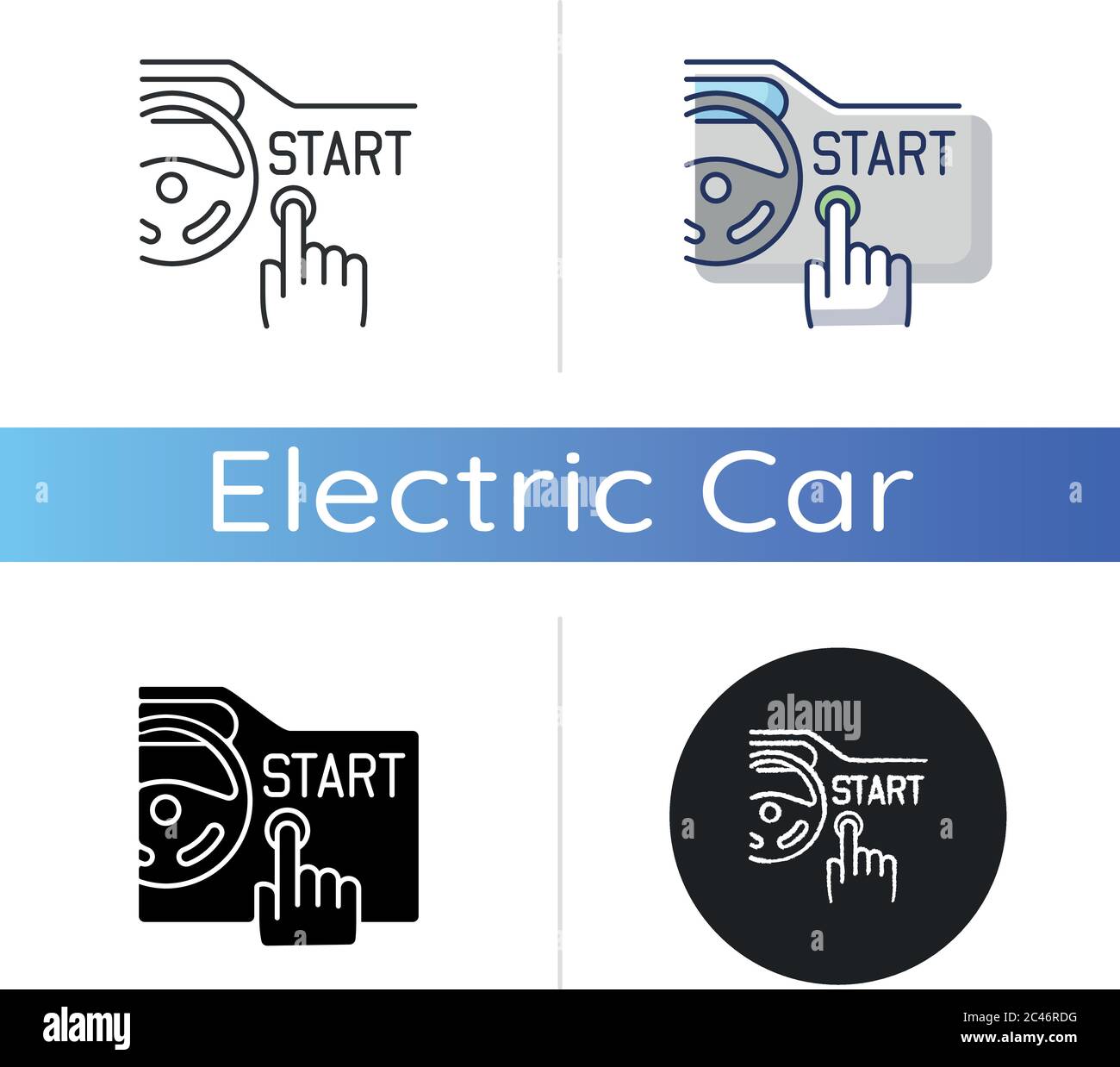 Keyless and car Stock Vector Images - Alamy