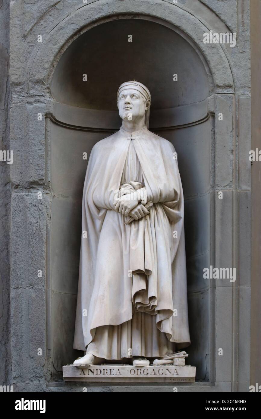Andrea Orcagna Italian painter, sculptor, and architect statue in the ...