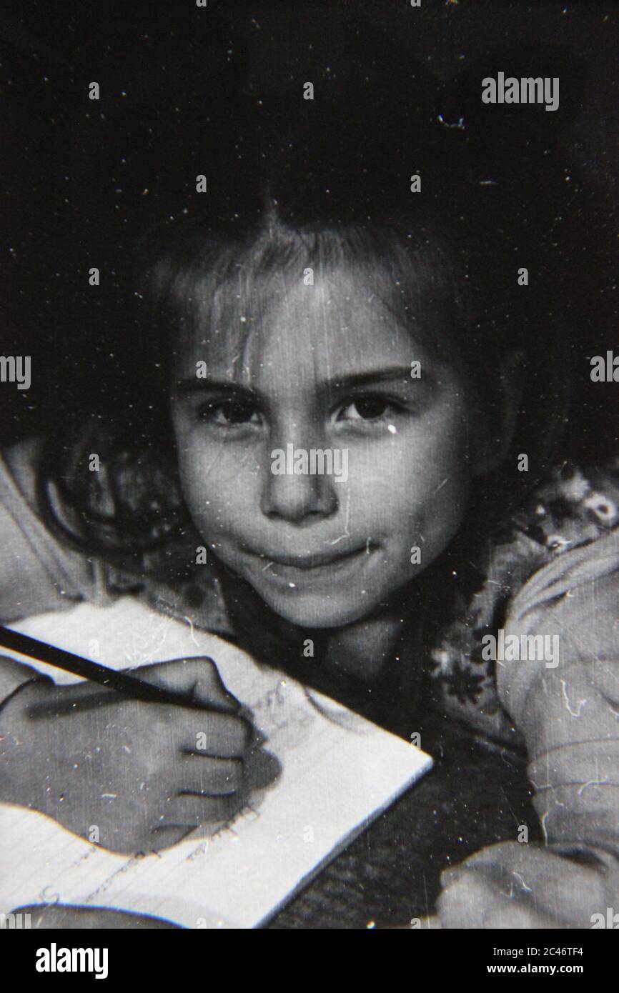 1970s using a pencil hi-res stock photography and images - Alamy