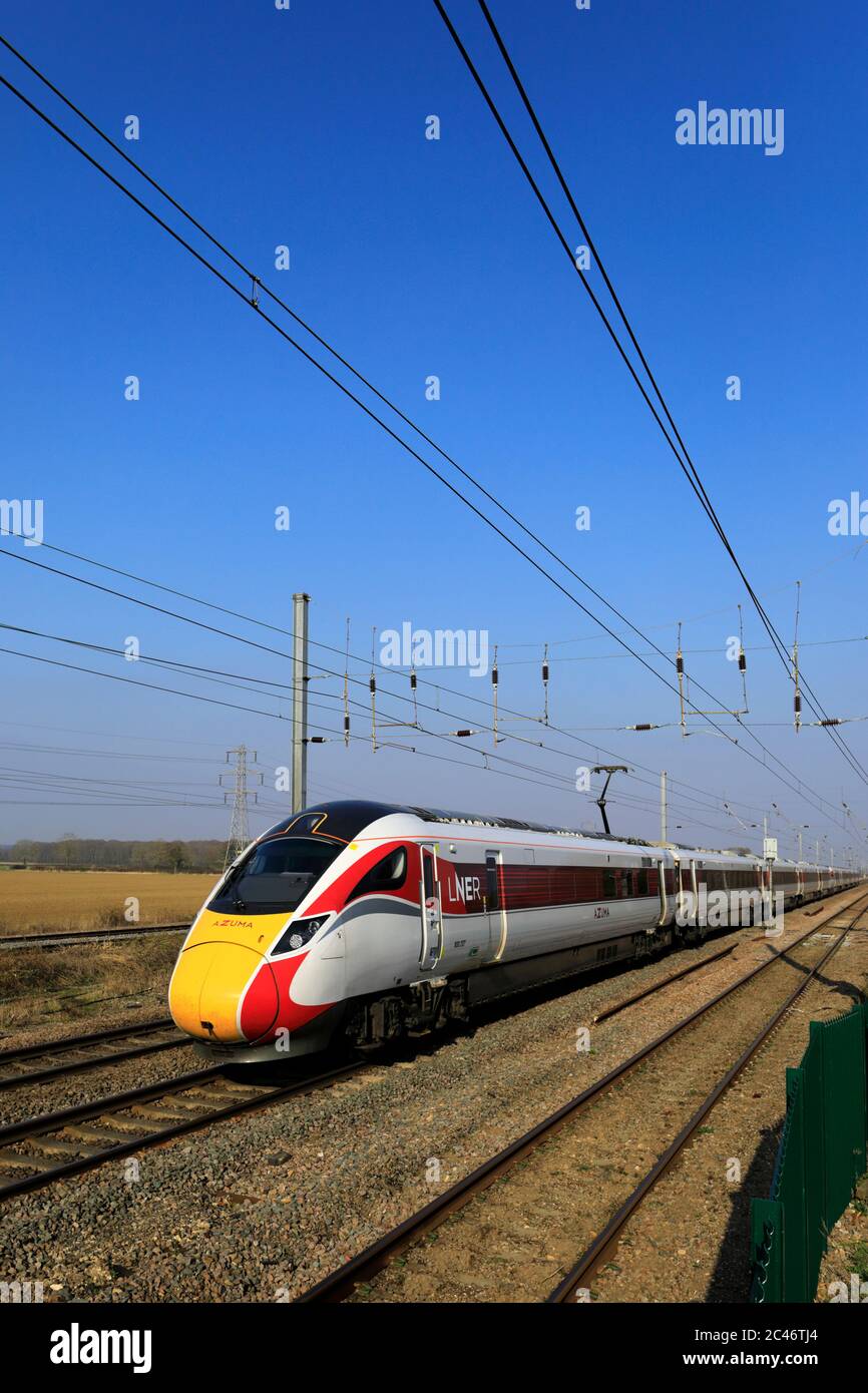 Lner azuma train hi-res stock photography and images - Alamy