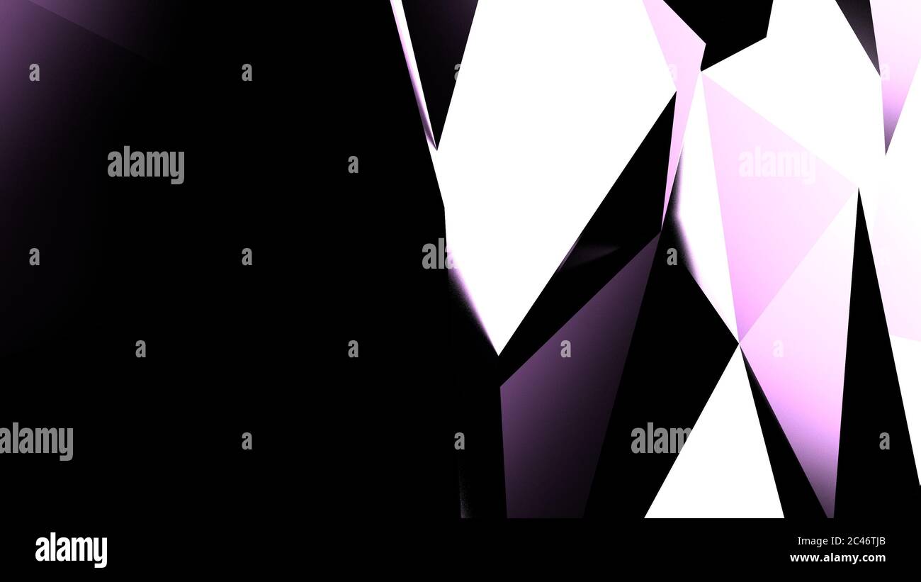 Violet Geometric shape triangular abstract modern vector dark light ...