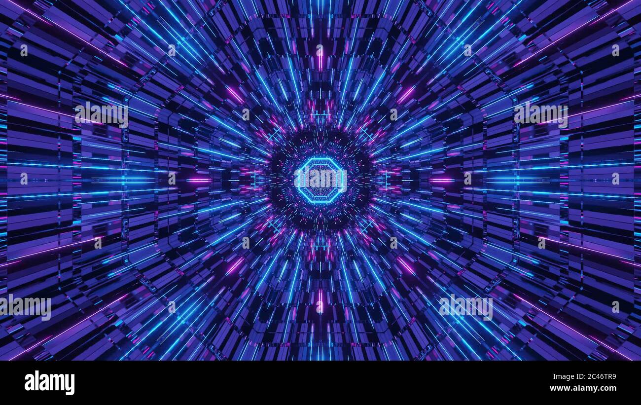 Techno Lights Wallpaper