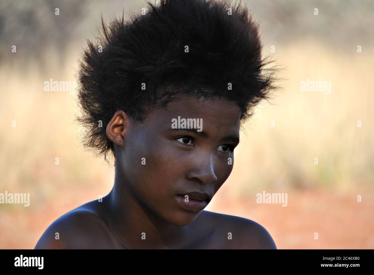 Bushman girl hi-res stock photography and images - Alamy