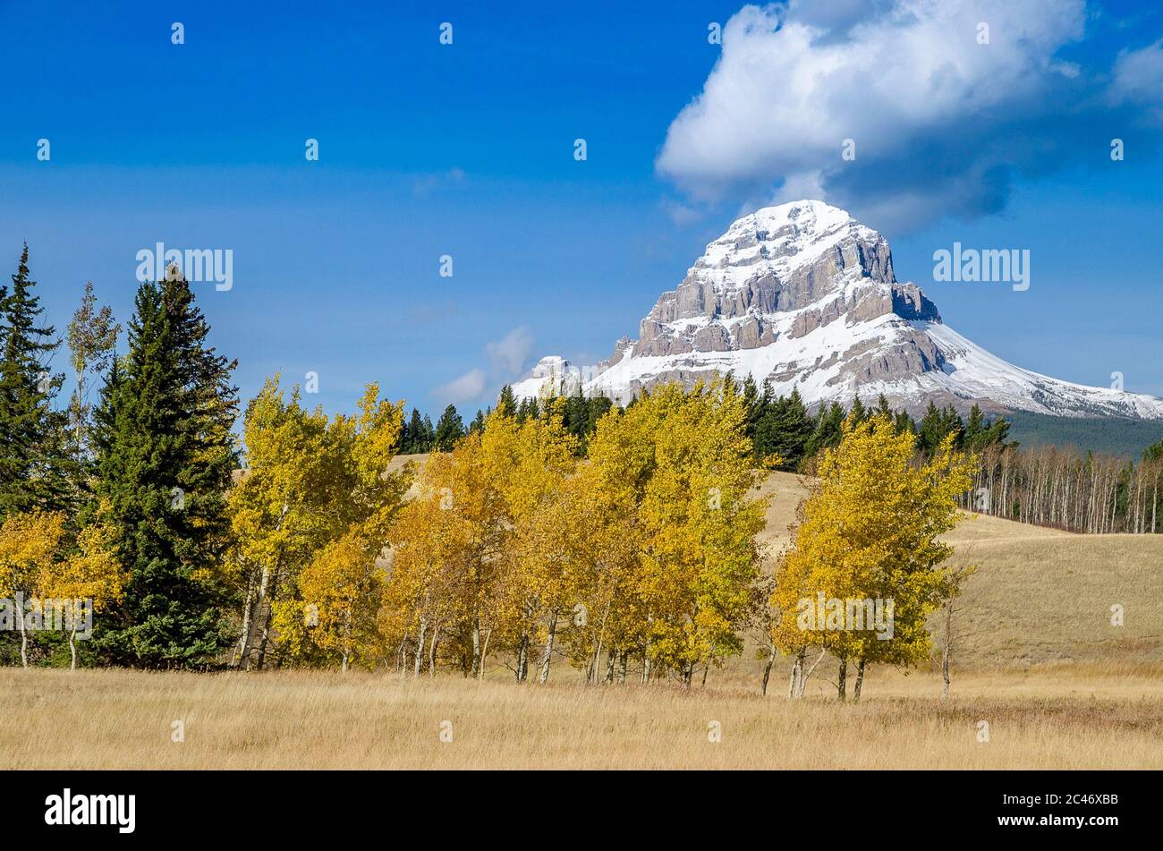 Crowsnest mountain hi-res stock photography and images - Alamy