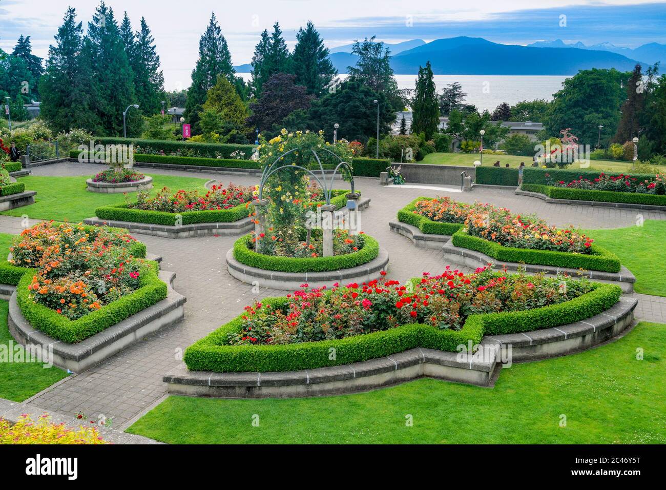 Ubc Vancouver Rose Garden High Resolution Stock Photography and Images ...