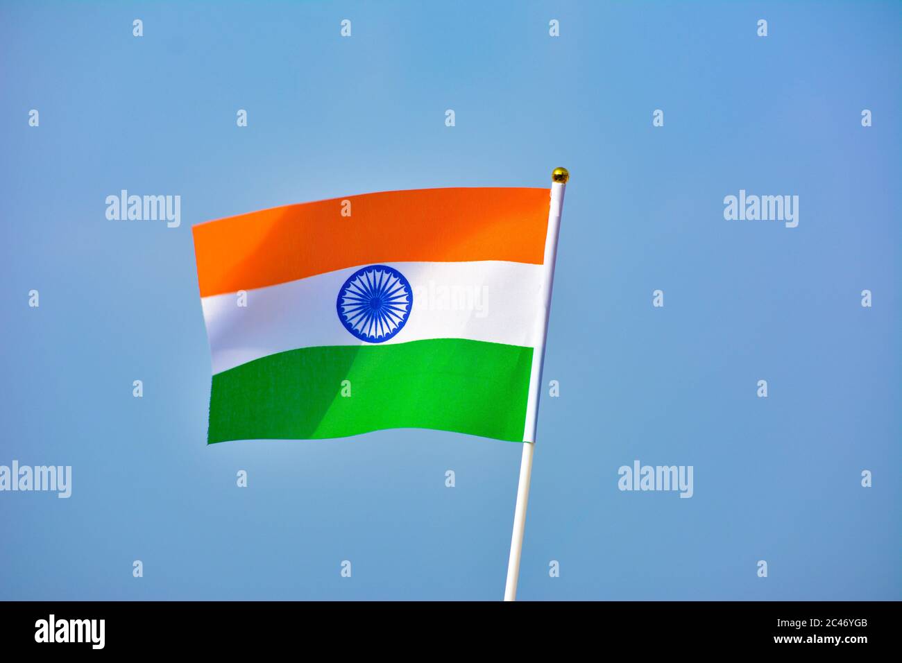 Indian flag with ashoka chakra hi-res stock photography and images - Alamy