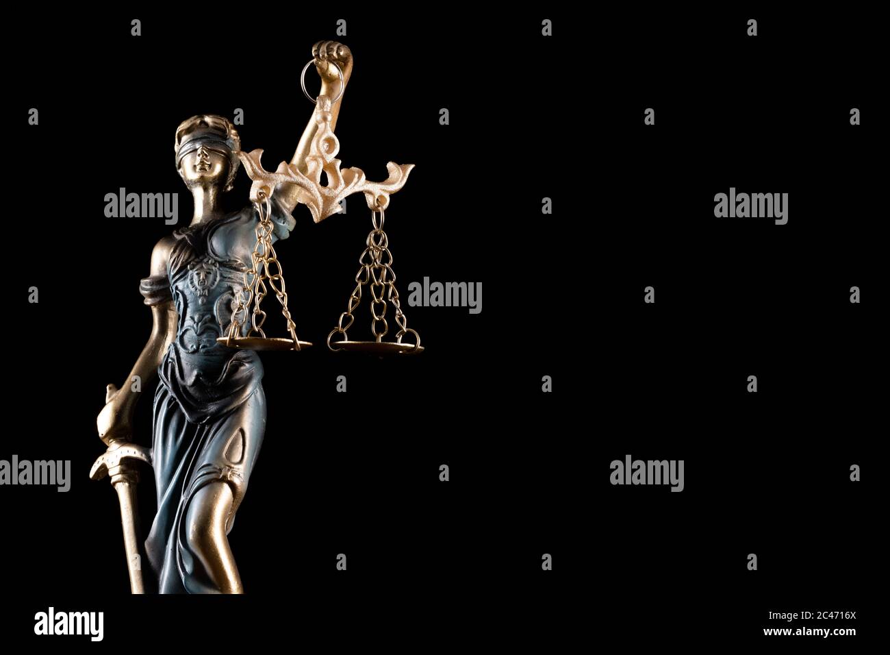 Statue of themis. Symbol of justice and law Stock Photo - Alamy