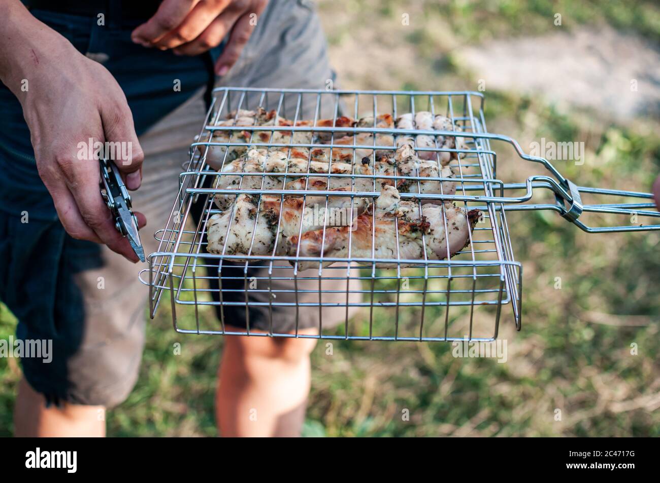 Braai grid hi-res stock photography and images - Alamy
