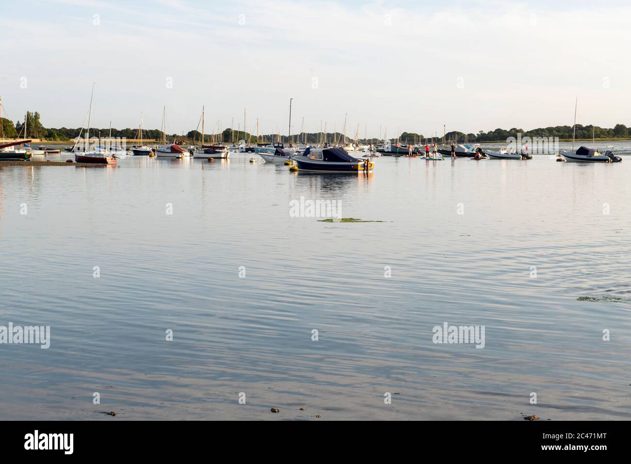 Evening, Bosham Quay Stock Photo - Alamy