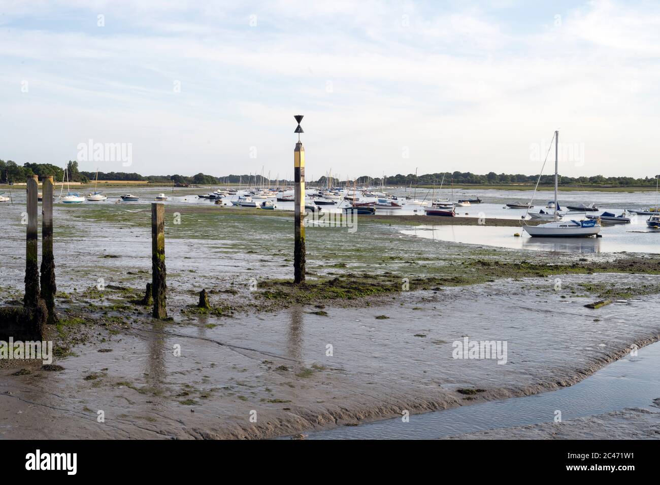 Evening, Bosham Quay Stock Photo - Alamy