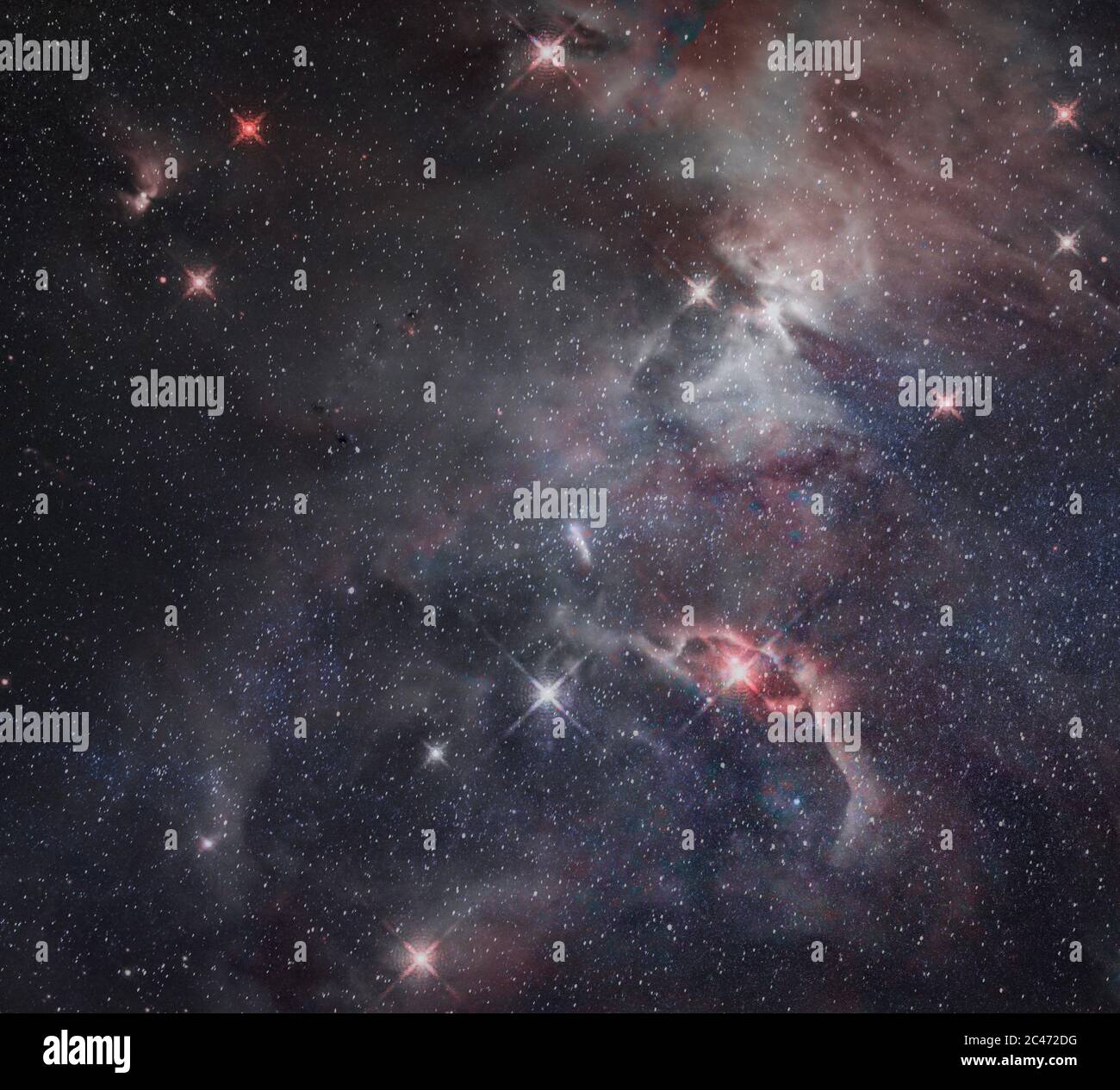 Abstract cosmic background with the image of a galaxy Stock Photo - Alamy