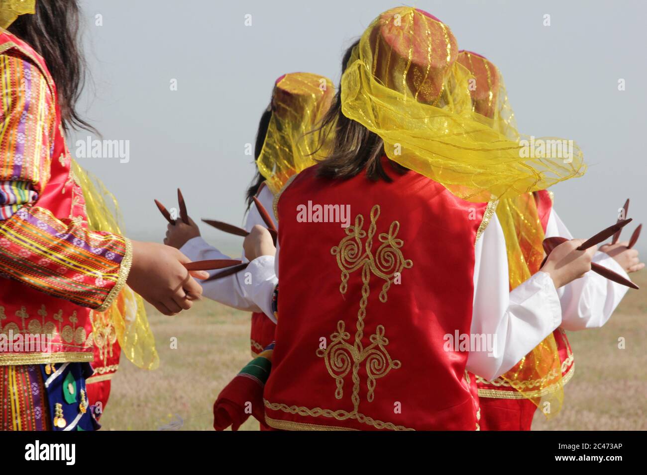 Turkish folklore - authentic clothes Stock Photo - Alamy