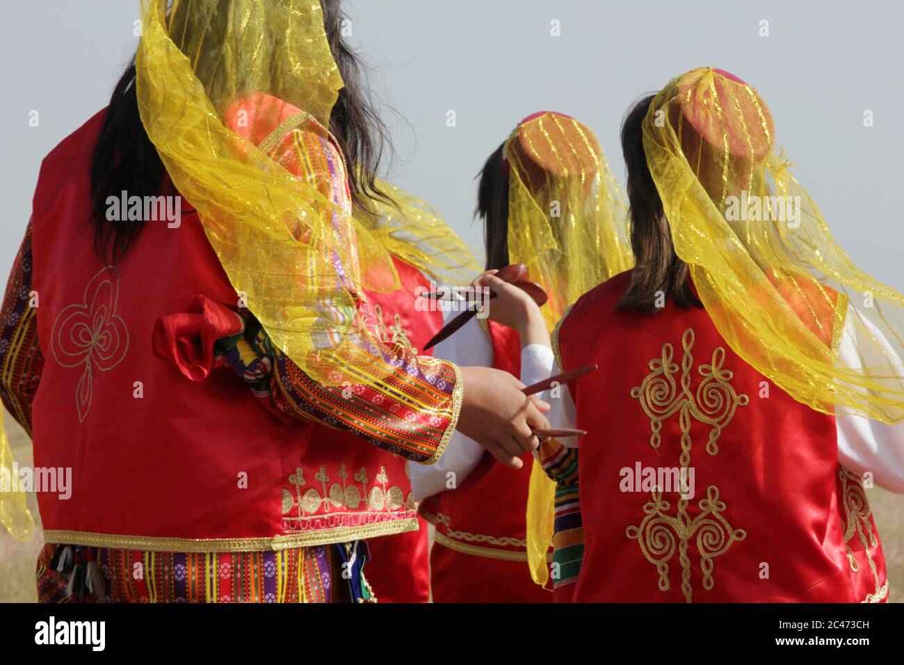 Turkish folklore - authentic clothes Stock Photo - Alamy