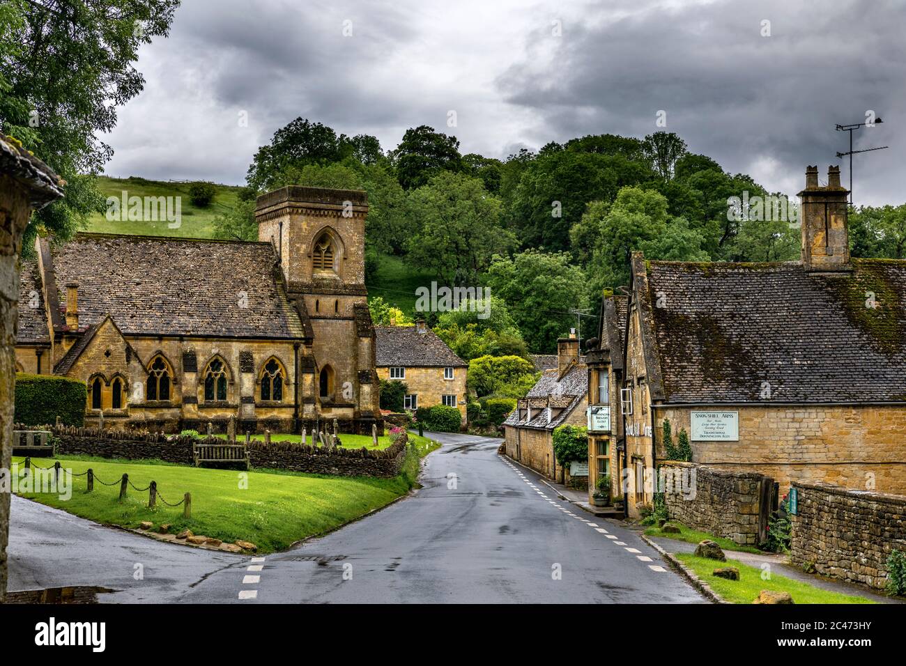 Snowshill; Cotswolds; UK Stock Photo - Alamy