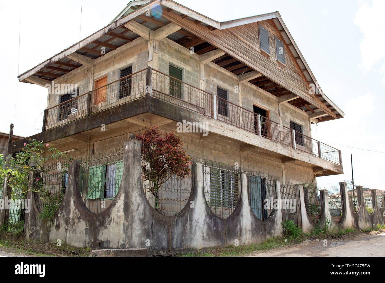 A large house in the small village of San Jose Succotz, Cayo District ...