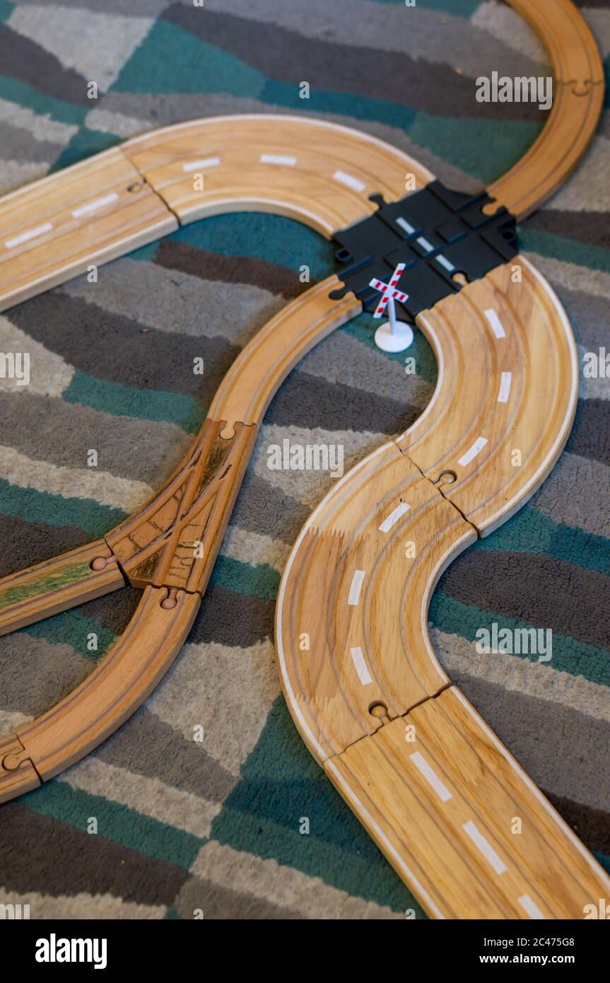 Vintage train track signs hi-res stock photography and images - Alamy