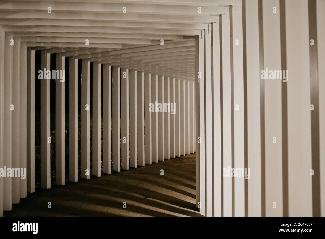 Inside view of a modern architectural design Stock Photo - Alamy