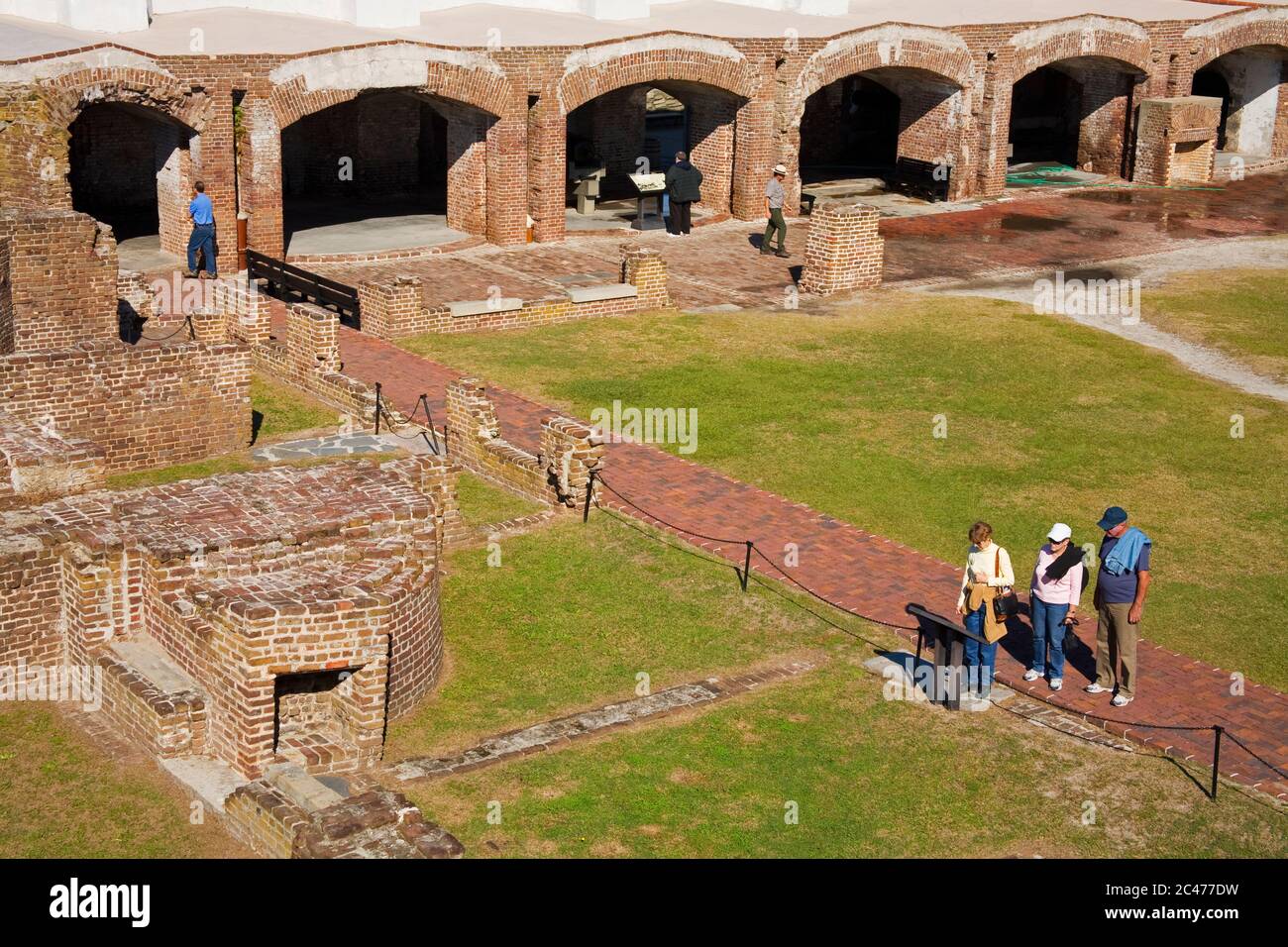 Fort Sumter National Monument, Charleston, South Carolina, USA Stock ...