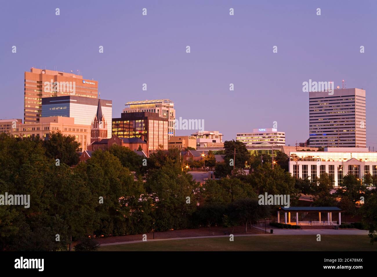 Columbia city skyline hi-res stock photography and images - Alamy
