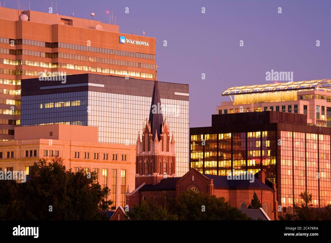 Columbia city skyline hi-res stock photography and images - Alamy