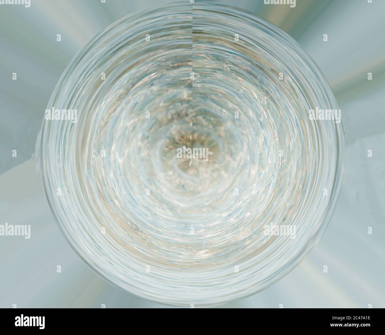 Circular coral reef aerial view hi-res stock photography and images - Alamy