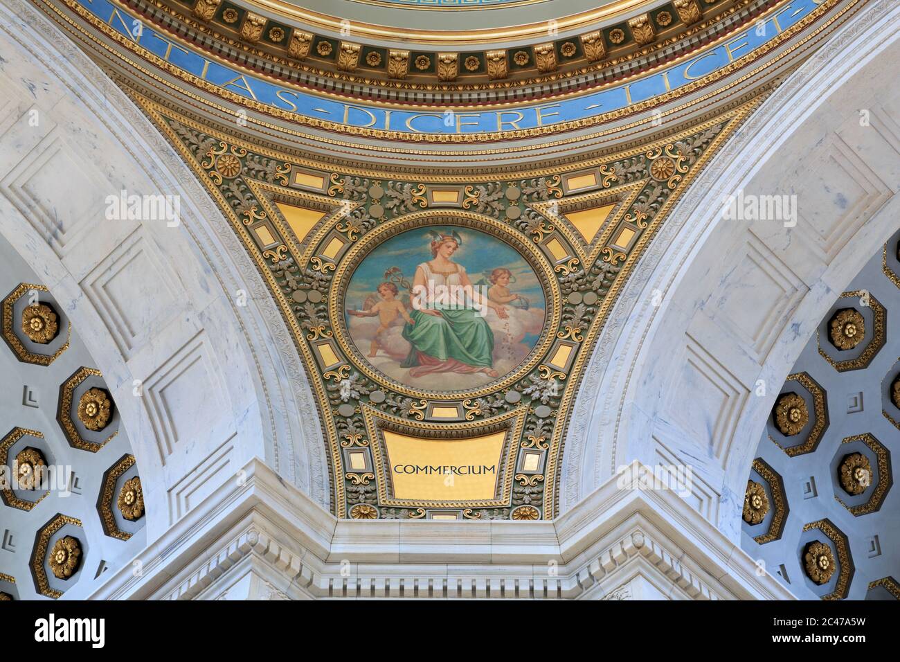Rotunda, State House, Providence, Rhode Island, USA Stock Photo - Alamy