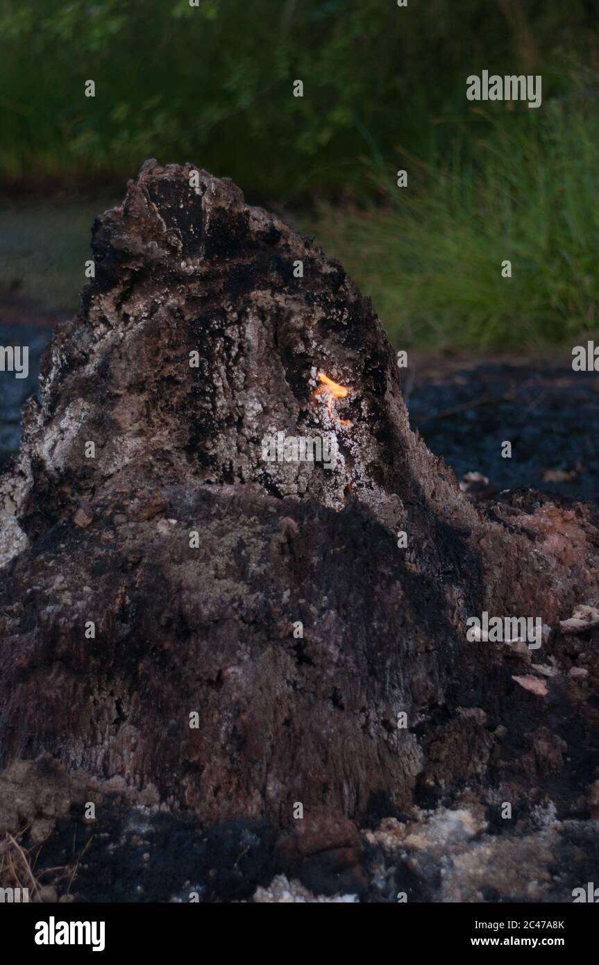 Mud volcano fire hi-res stock photography and images - Alamy