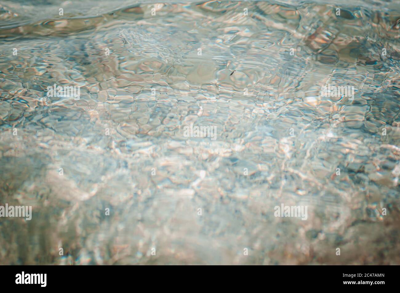 Sunlight through surface water bottom hi-res stock photography and ...