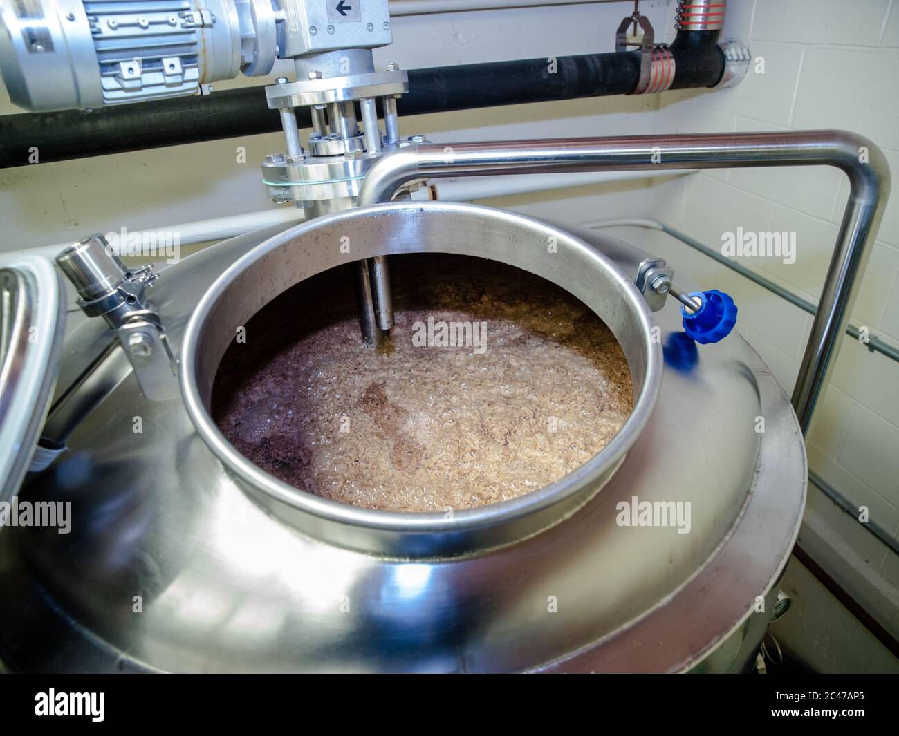 Modern Distillery Equipment Stock Photo - Alamy
