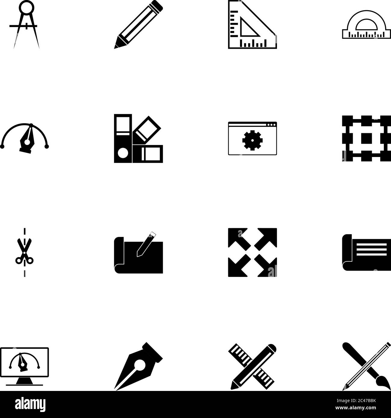Blueprint icon - Expand to any size - Change to any colour. Perfect ...