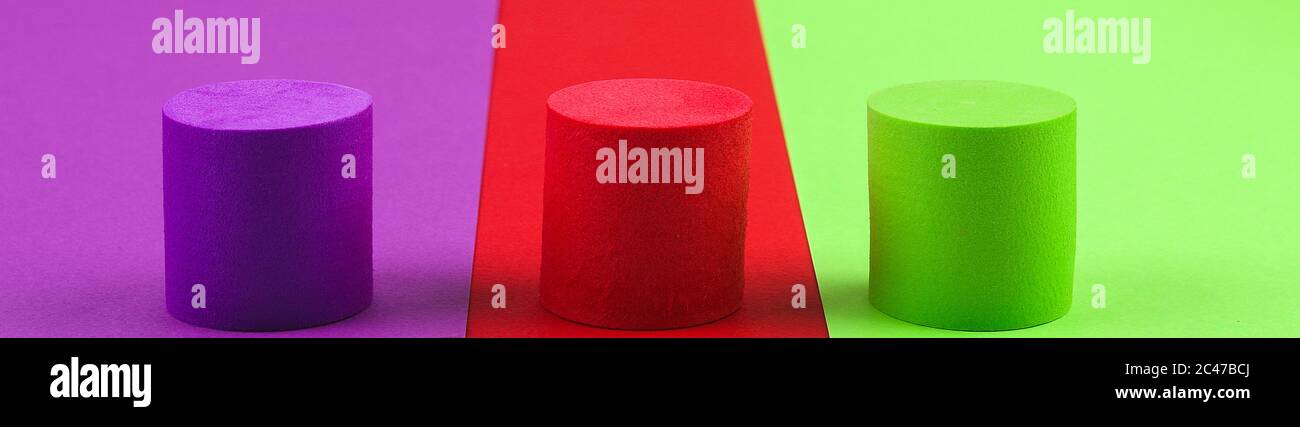 Colored paper in geometric. Bright color paper texture background ...